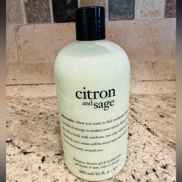 Philosophy | Bath & Body | New Philosophy Citron And Sage 3in Shampoo ...